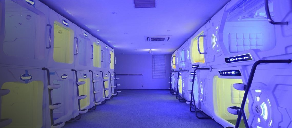 Capsule Hotel Bed - Campking.in