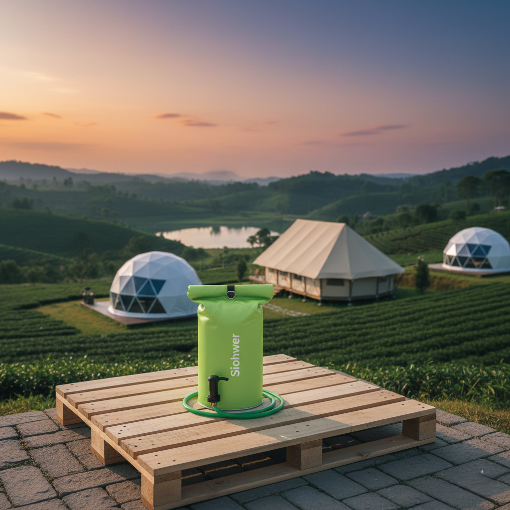 Shower Kit for Glamping Resorts Safari Tents and Portable Cabins ...
