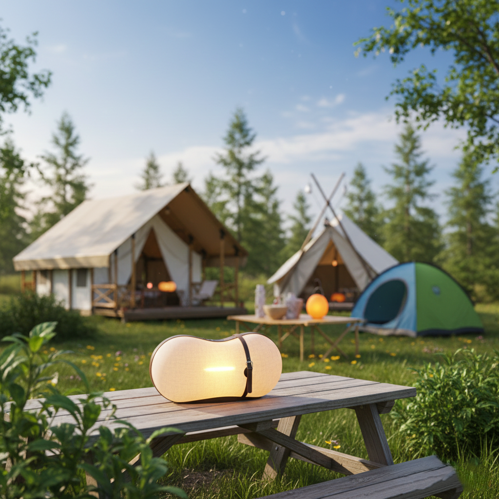 Soft Glow Lamp for Glamping Resorts Luxury Tents and Dome Cabins ...